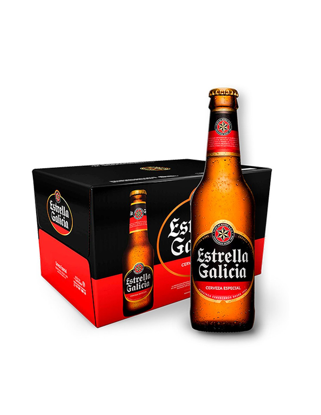 ESTRELLA GALICIA CERVEZA 33 CL PACK 6X4